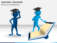 Slide Man PowerPoint | SketchBubble