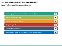 Social Performance Management PowerPoint Template | SketchBubble