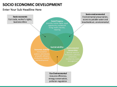 Socio Economic Development PowerPoint Template | SketchBubble