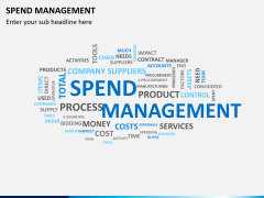 Spend Management PowerPoint Template | SketchBubble