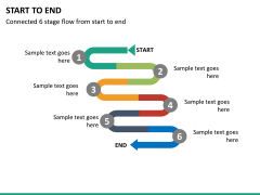 Start to End PowerPoint Diagrams | SketchBubble