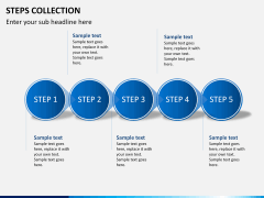 Steps Collection PowerPoint and Google Slides Template - PPT Slides