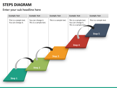 Steps Diagram PowerPoint Template | SketchBubble