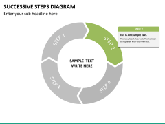 Successive Steps PowerPoint Template | SketchBubble