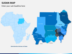 Sudan Map for PowerPoint and Google Slides - PPT Slides
