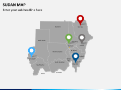 Sudan Map for PowerPoint and Google Slides - PPT Slides