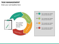 Task Management PowerPoint Template | SketchBubble