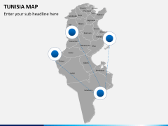 Tunisia Map PowerPoint | SketchBubble