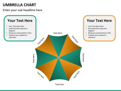 Umbrella Chart PowerPoint Template | SketchBubble