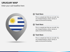 Uruguay Map for PowerPoint and Google Slides - PPT Slides