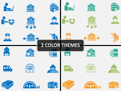 Warehouse Icons for PowerPoint and Google Slides - PPT Slides