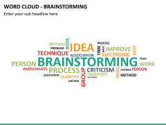 Word Cloud PowerPoint | SketchBubble