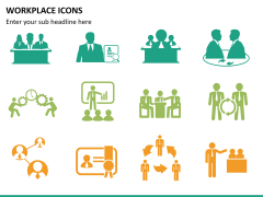Workplace Icons PowerPoint | SketchBubble