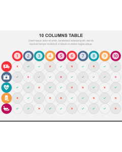 Page 3 - Matrix Table Infographics Templates for PowerPoint and Google ...