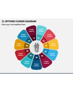 11 Step Diagrams for PowerPoint and Google Slides