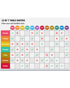 Page 8 - Matrix Table Infographics Templates for PowerPoint and Google ...
