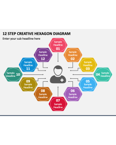 12 Step Diagrams for PowerPoint and Google Slides
