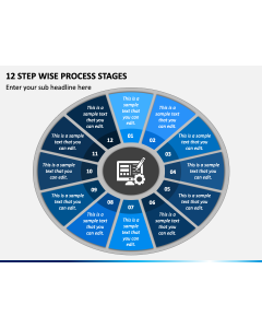 12-step-diagrams PowerPoint & Google Slides Templates