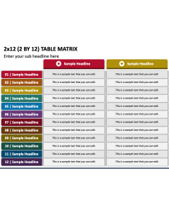 Text Boxes & Tables Templates for PowerPoint and Google Slides ...