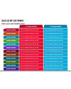 Text Boxes & Tables Templates for PowerPoint and Google Slides ...