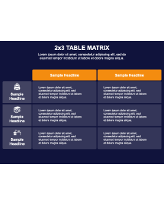 Page 3 - Matrix Table Infographics Templates for PowerPoint and Google ...