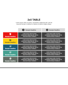 Page 2 - Matrix Table Infographics Templates for PowerPoint and Google ...