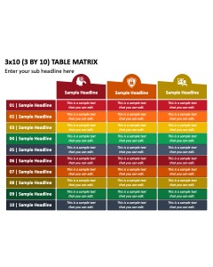 Page 13 - Matrix Table Infographics Templates for PowerPoint and Google ...