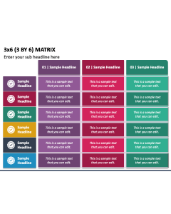 Page 13 - Matrix Table Infographics Templates for PowerPoint and Google ...
