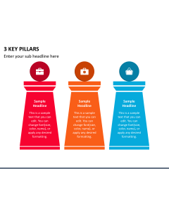 Pillar Diagrams Templates for PowerPoint and Google Slides | SketchBubble