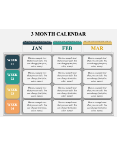 Calendar PowerPoint Templates and Google Slides Themes