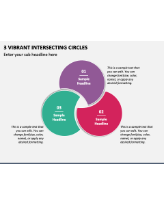 Intersecting Circles PowerPoint and Google Slides Template - PPT Slides