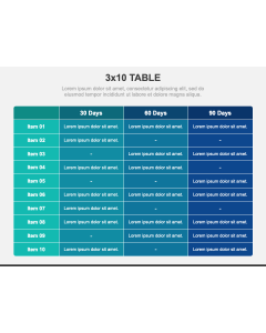 Page 3 - Matrix Table Infographics Templates for PowerPoint and Google ...