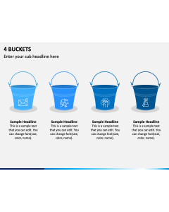 Bucket Infographics for PowerPoint and Google Slides