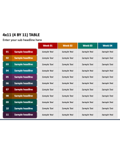 Page 13 - Matrix Table Infographics Templates for PowerPoint and Google ...