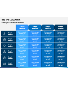 Page 16 - Matrix Table Infographics Templates for PowerPoint and Google ...