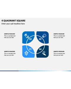 Free 4 Quadrants Slides for PowerPoint and Google Slides