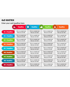 Page 7 - Matrix Table Infographics Templates for PowerPoint and Google ...