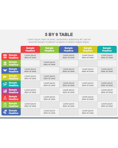 Page 3 - Matrix Table Infographics Templates for PowerPoint and Google ...