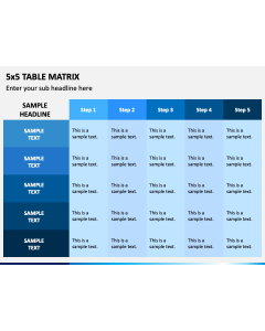 Page 17 - Matrix Table Infographics Templates for PowerPoint and Google ...