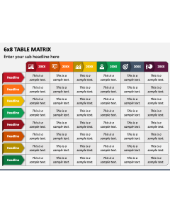 Page 6 - Matrix Table Infographics Templates for PowerPoint and Google ...