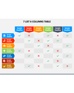 Page 4 - Matrix Table Infographics Templates for PowerPoint and Google ...