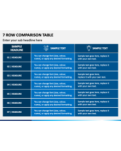 Page 18 - Matrix Table Infographics Templates for PowerPoint and Google ...