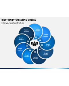 Intersecting Diagrams for PowerPoint and Google Slides