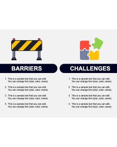 Barriers PowerPoint Templates and Google Slides Themes