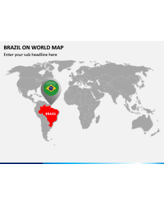 Brazil Map for PowerPoint and Google Slides - PPT Slides