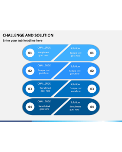 Wins Vs Challenges PowerPoint and Google Slides Template - PPT Slides