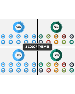 Percentage PowerPoint Templates and Google Slides Themes