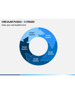 Circle Puzzle Templates for PowerPoint and Google Slides | SketchBubble