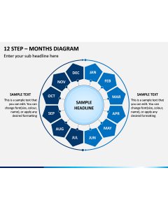 12 Step Diagrams for PowerPoint and Google Slides - Page 3/