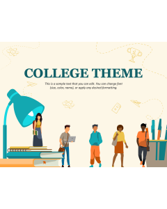 College PowerPoint Templates and Google Slides Themes